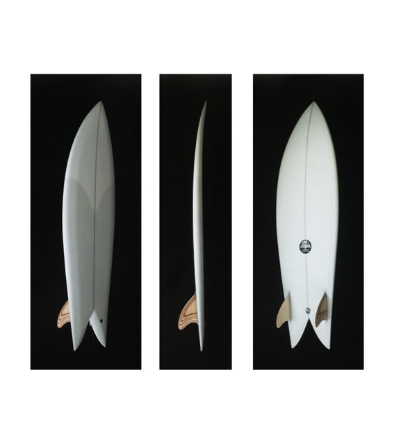 Mackie Designs Mackie Sidecut Fish 5'6 Surfboard - Wild Things